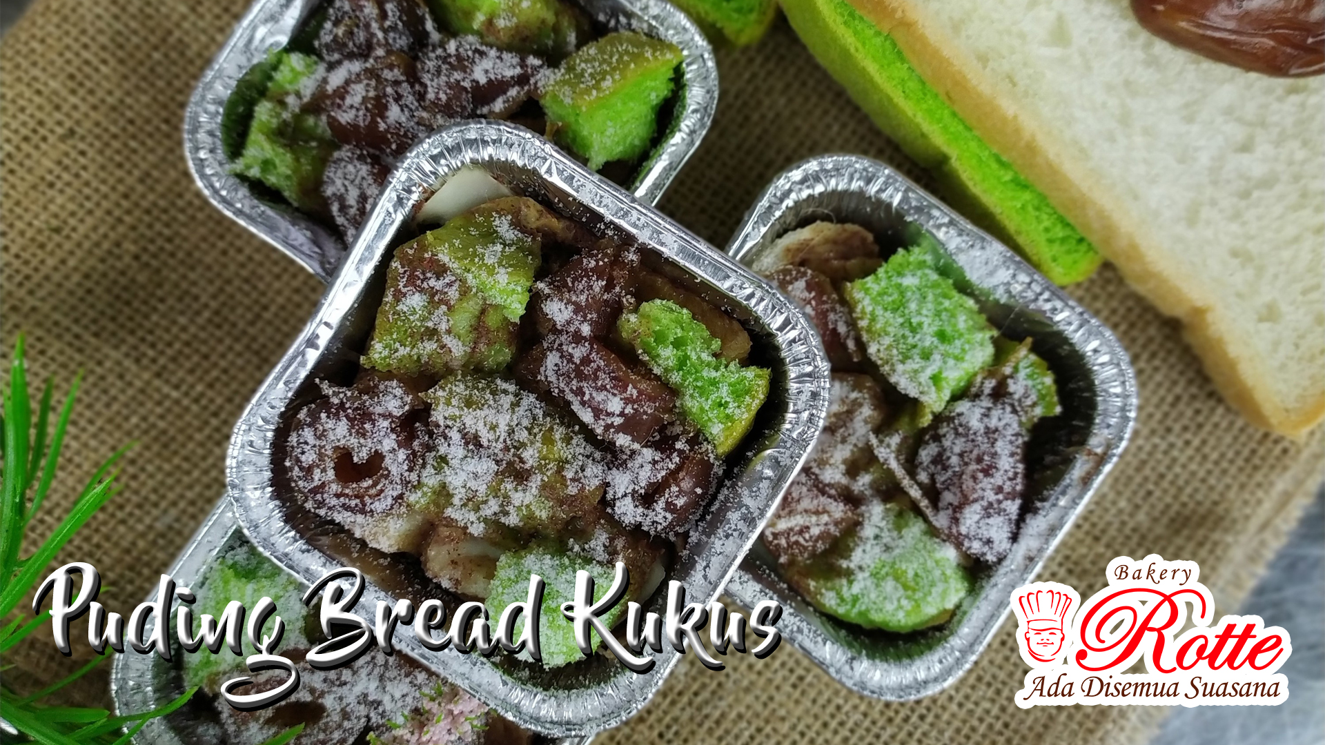Resep Pudding Bread Kukus Pudding Khas Rotte Rotte Bakery