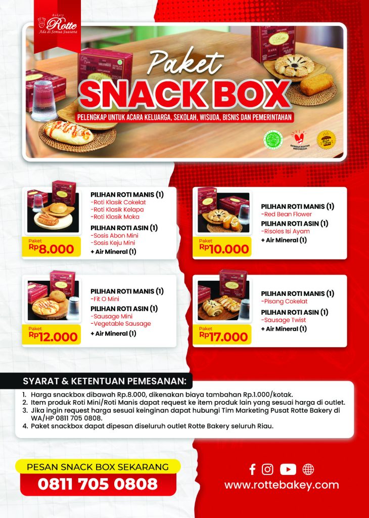 Katalog Produk Snack Box Kue Kotak – Rotte Bakery
