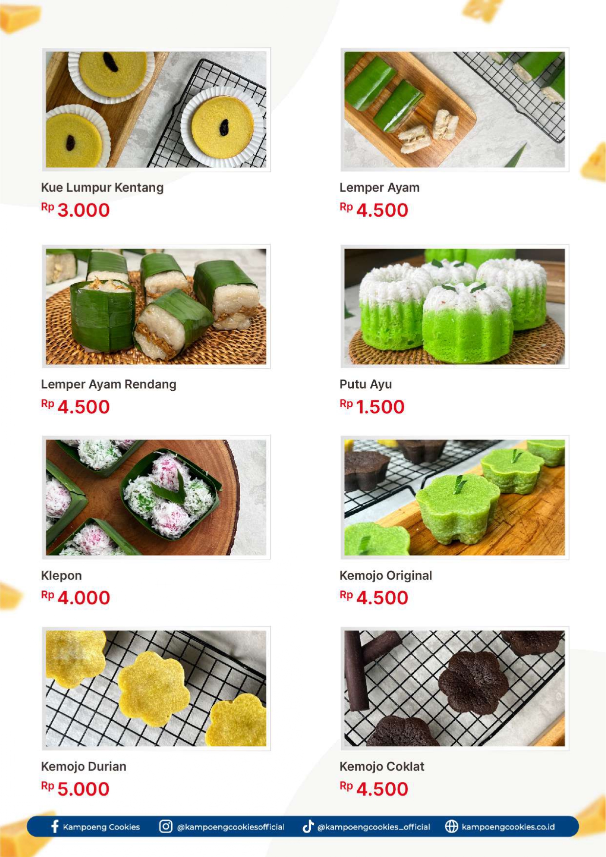 Katalog Produk Jajanan Pasar – Rotte Bakery
