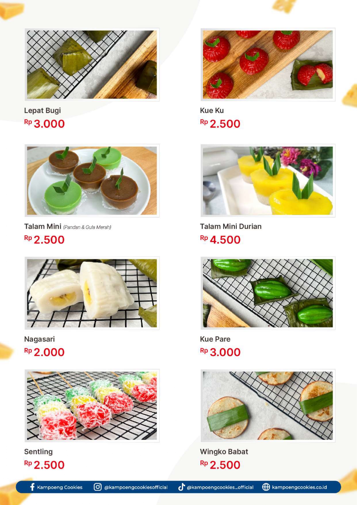 Katalog Produk Jajanan Pasar – Rotte Bakery