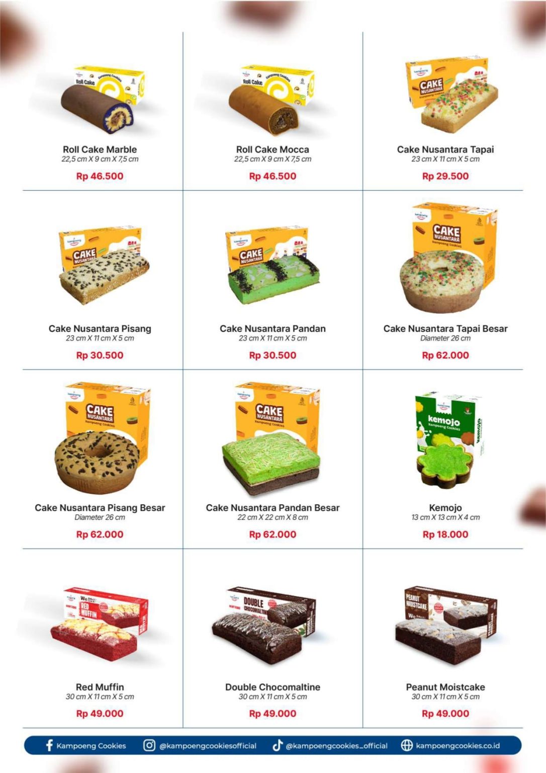 Produk Bolu & Brownies – Rotte Bakery